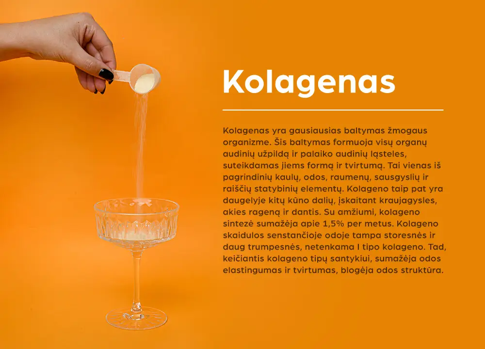 Grynas kolagenas (su vit. C) x 3 Rinkinys | Sapiens