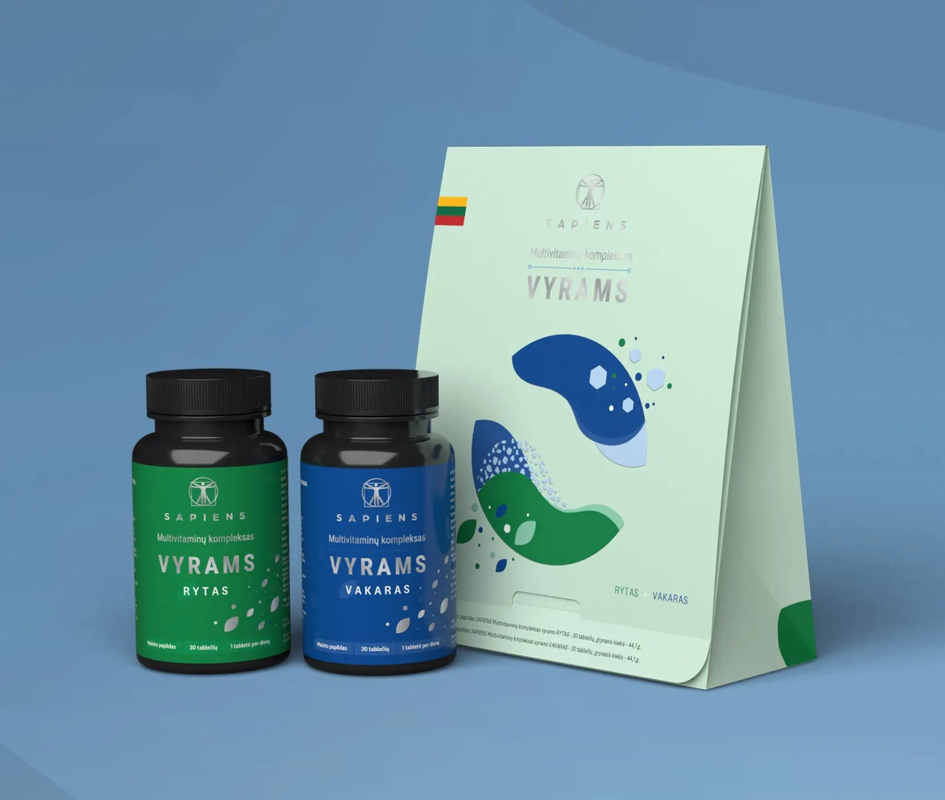 Multivitaminų kompleksas Vyrams - prenumerata | Sapiens